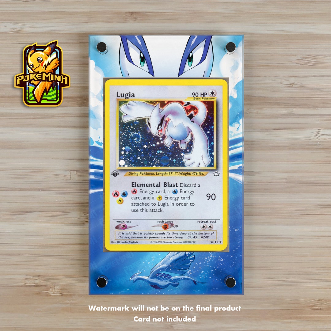 Lugia Vision Custom Pokemon Display Case - Etsy