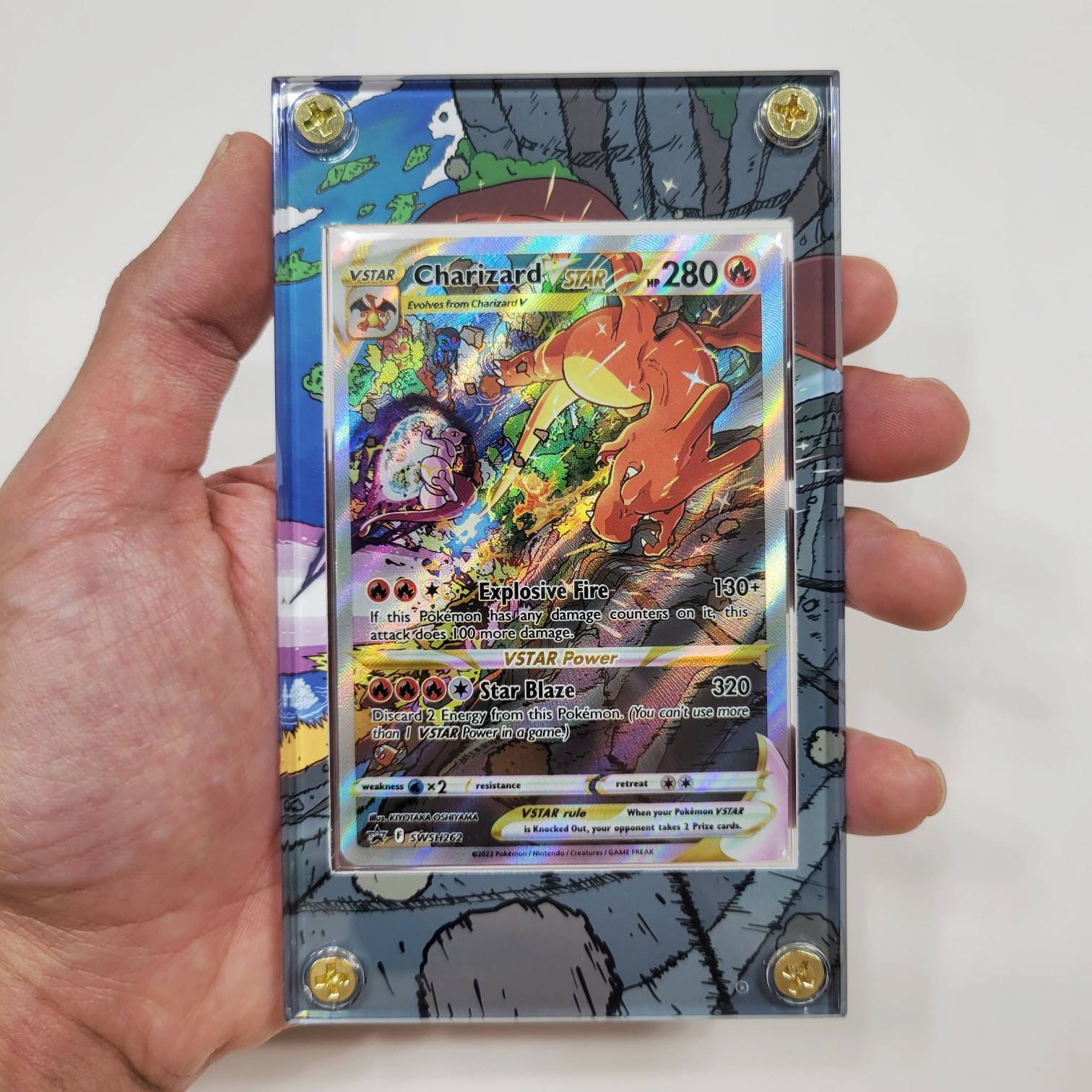 Charizard VSTAR Alternate Art UPC Promo Custom Pokemon Card - Etsy
