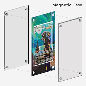 Mew EX SAR 151 Custom Pokemon Card Display Case - Etsy