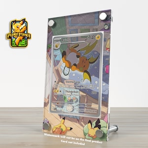 Raichu AR Custom Pokemon Display Case - Etsy