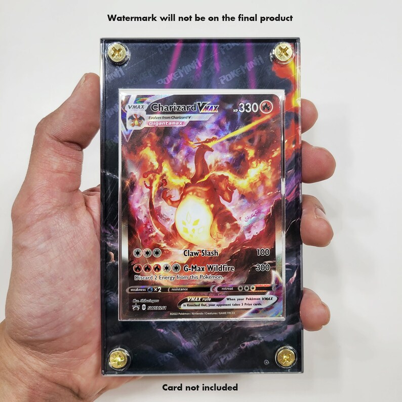 Charizard VMAX Alternate Art UPC Promo Custom Pokemon Card - Etsy