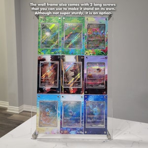Pokemon Set 151 9 Starters Custom Display Cases (limited Edition Set ...
