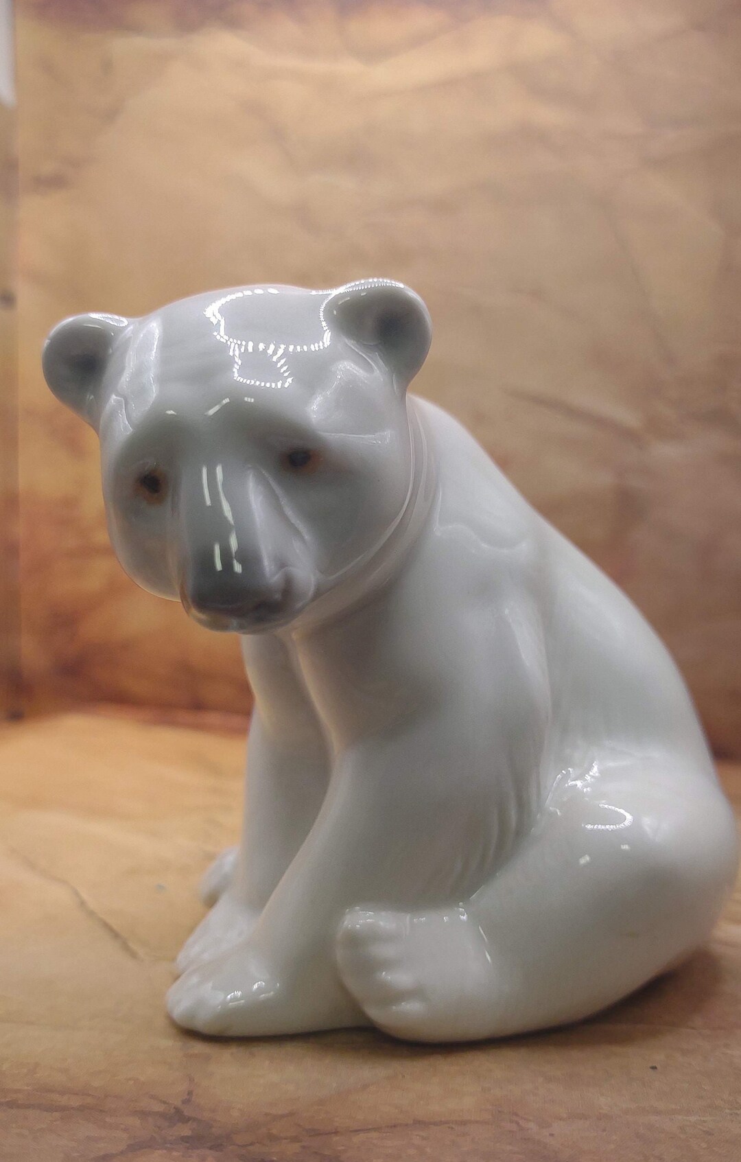 Vintage Lladro Polar Bear Figurine – Hand Made Porcelain Collectible - Etsy