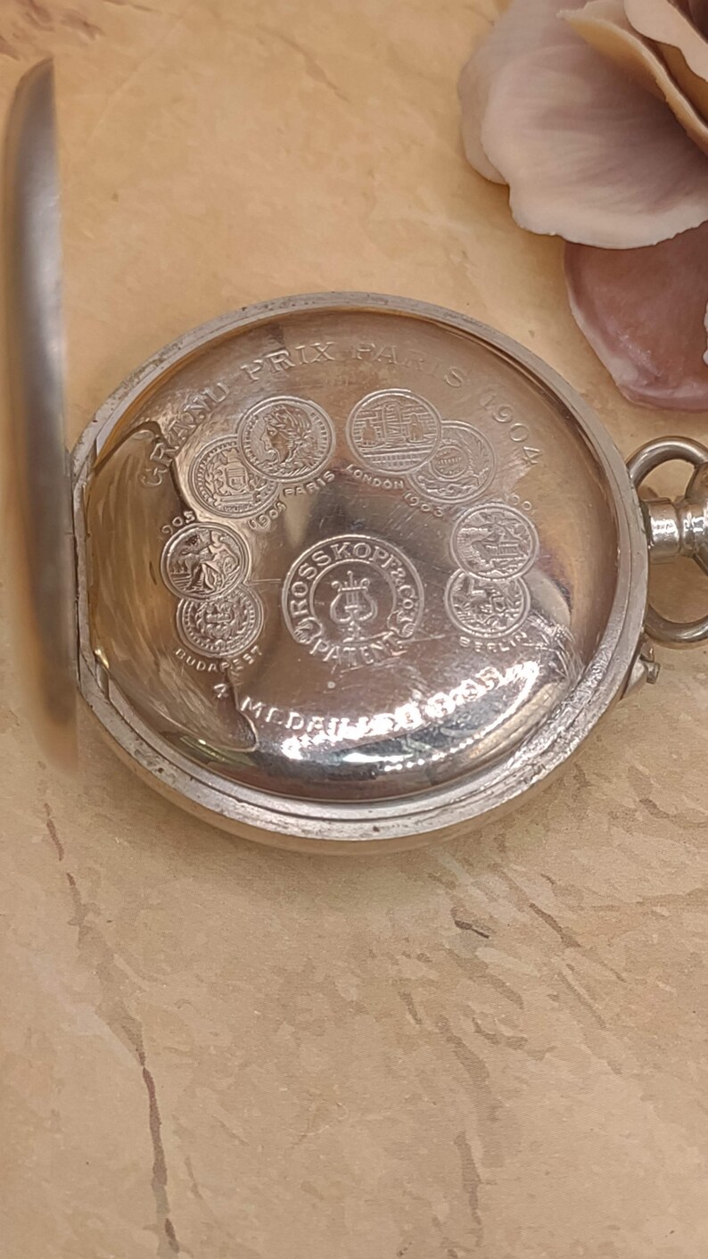 Ross Kopf & Co Grand Prix Paris Antique Mechanical Watch Working ...