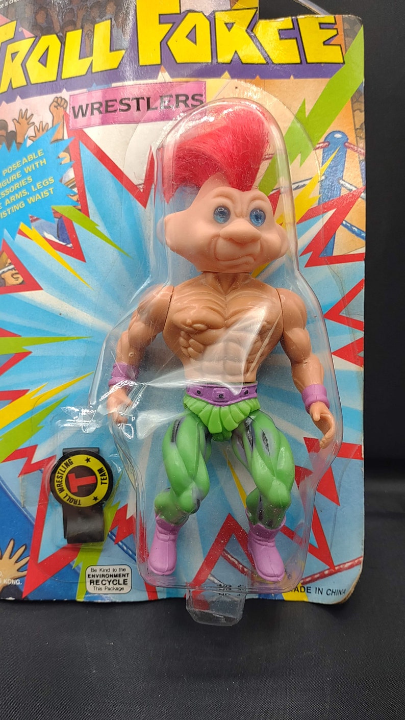 Troll Force Wrestlers Collectible Action Figure Troll - Etsy