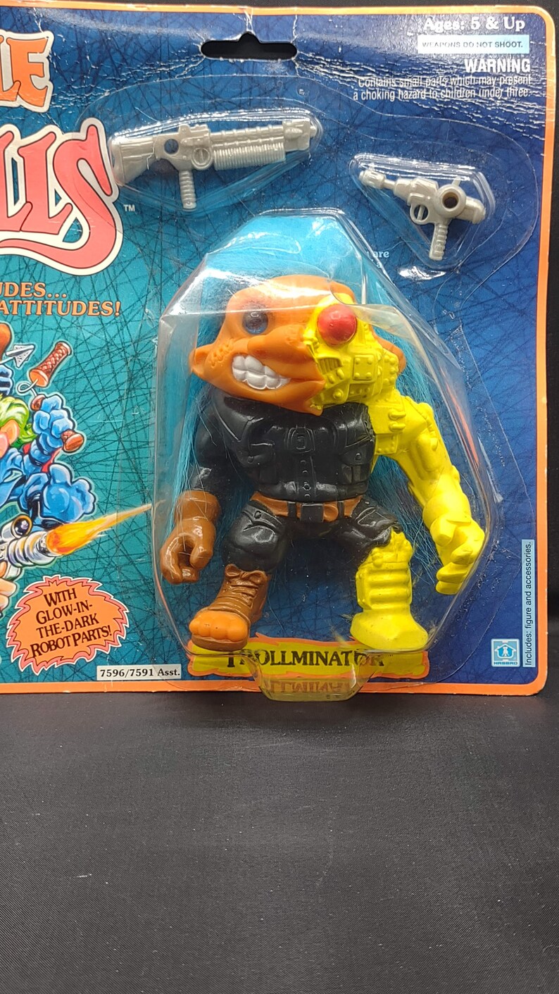 Battle Trolls Trollminator 1992 Hasbro Original Packaging Collector ...