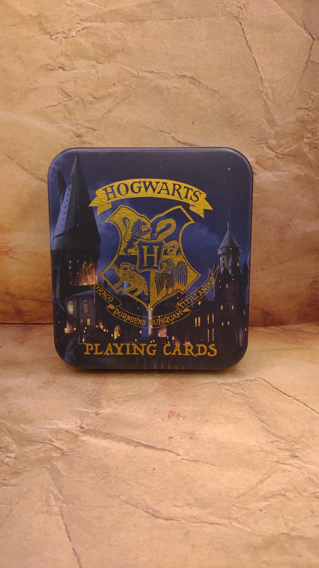 Harry Potter- Hogwarts- Playing Cards- Un Opened- Collectable Tin ...