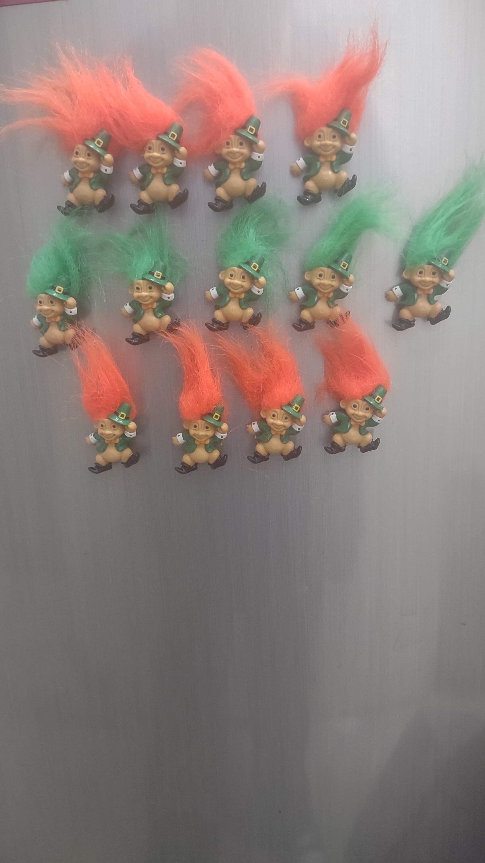 Russ Trolls Leprechaun Magnets Full Set of 13 Lot of 13 Leprechaun ...