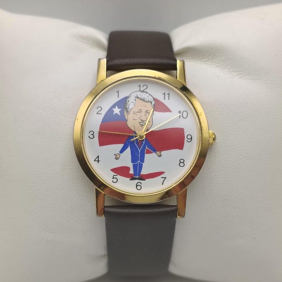 President Bill Clinton Collectible Novelty Watches Se… - Gem