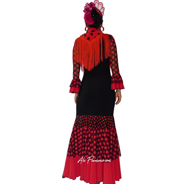 Flamenco Skirt Etsy