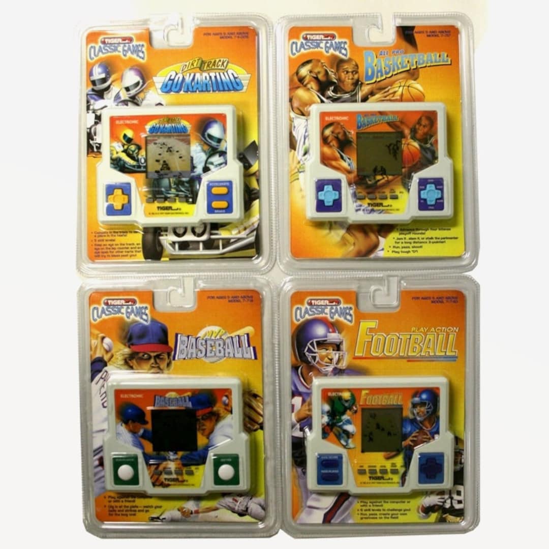 Vintage VTG Tiger 1997 Electronic LCD Handheld Classic Game - Unopened ...
