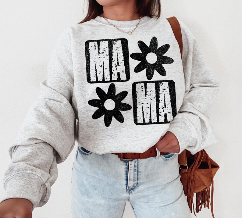 Checker Mama PNG, Mama Png, Floral Mama Png, Floral Checker Png, Trendy ...