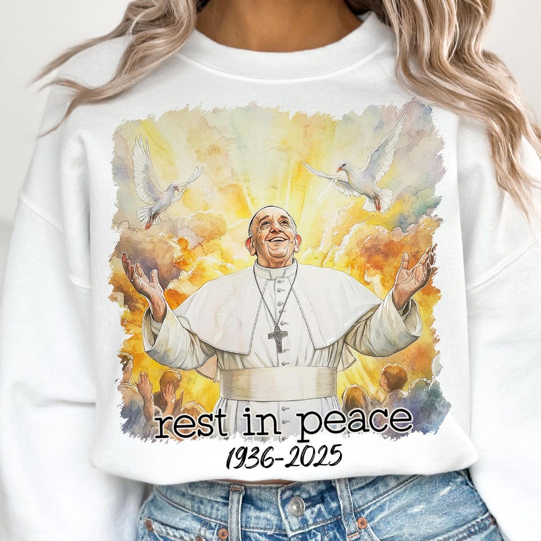 Pope Francis Memorial PNG, RIP Pope Francis Png, RIP 1936–2025 Catholic ...