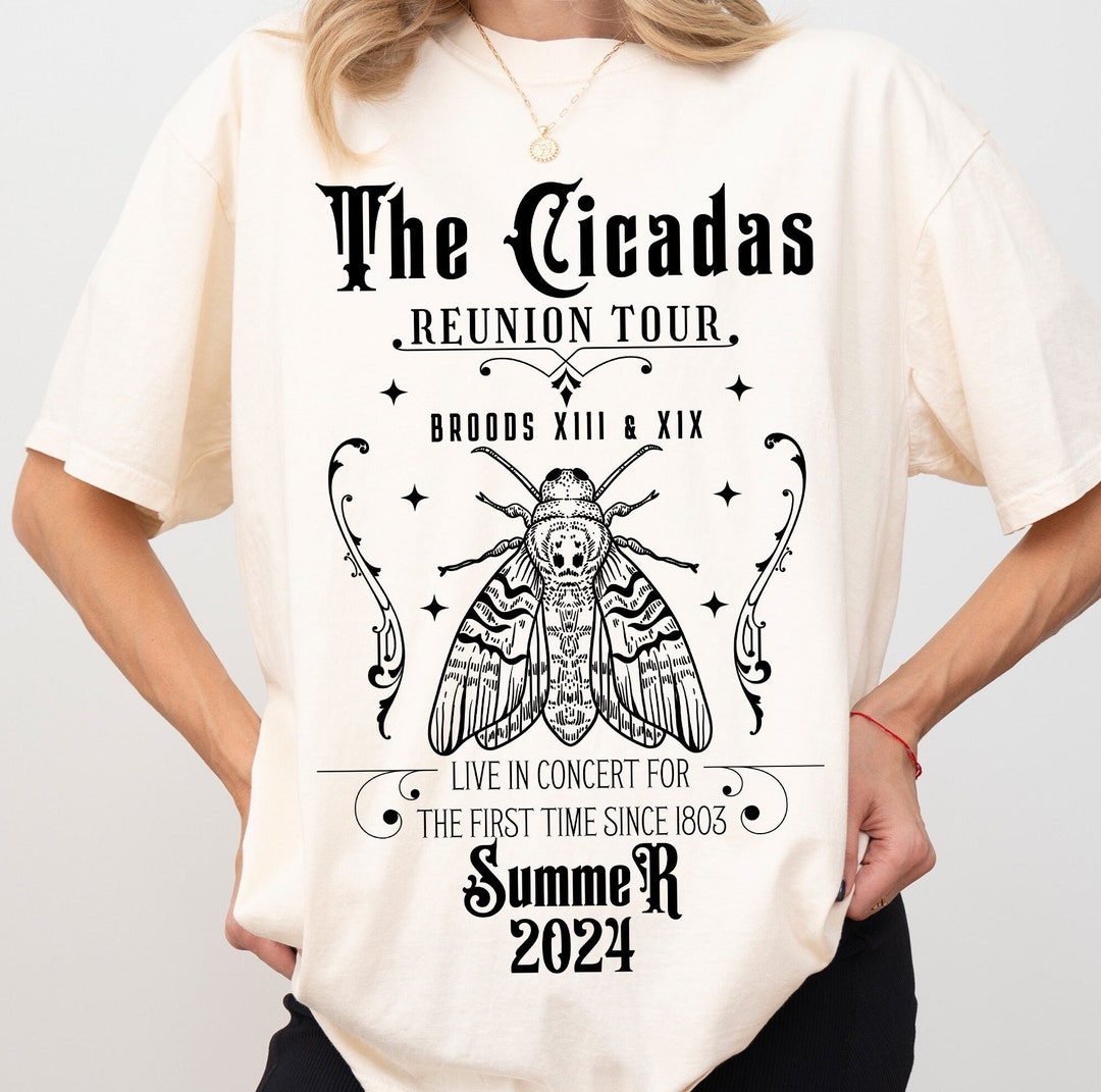 The Cicadas Reunion Tour Png, Cicadas Invasion Summer Scream 2024 Png ...