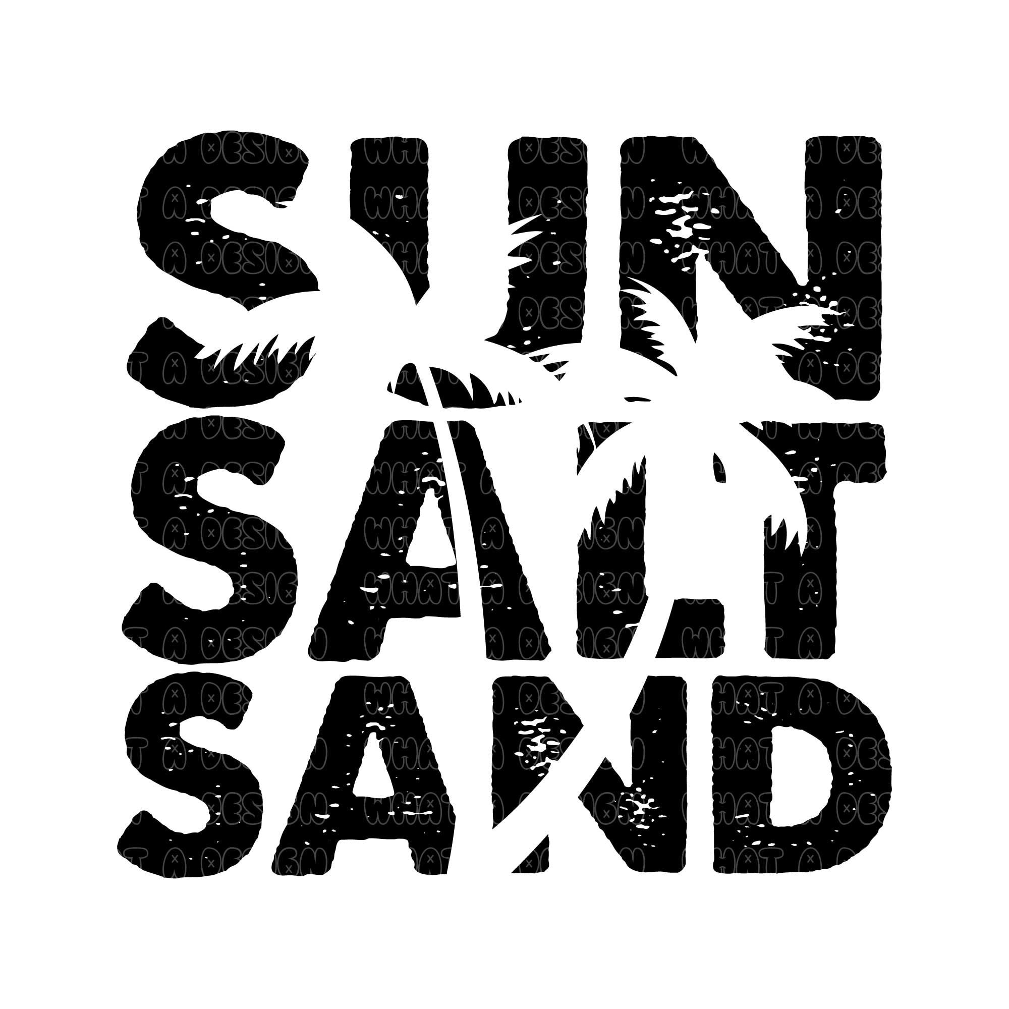Sun Salt Sand SVG Sun Salt Sand PNG Beach Svg Beach Png - Etsy Australia