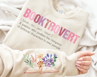 Booktrovert PNG File, Book Lover Png, Retro Books Png, Positive Quotes ...