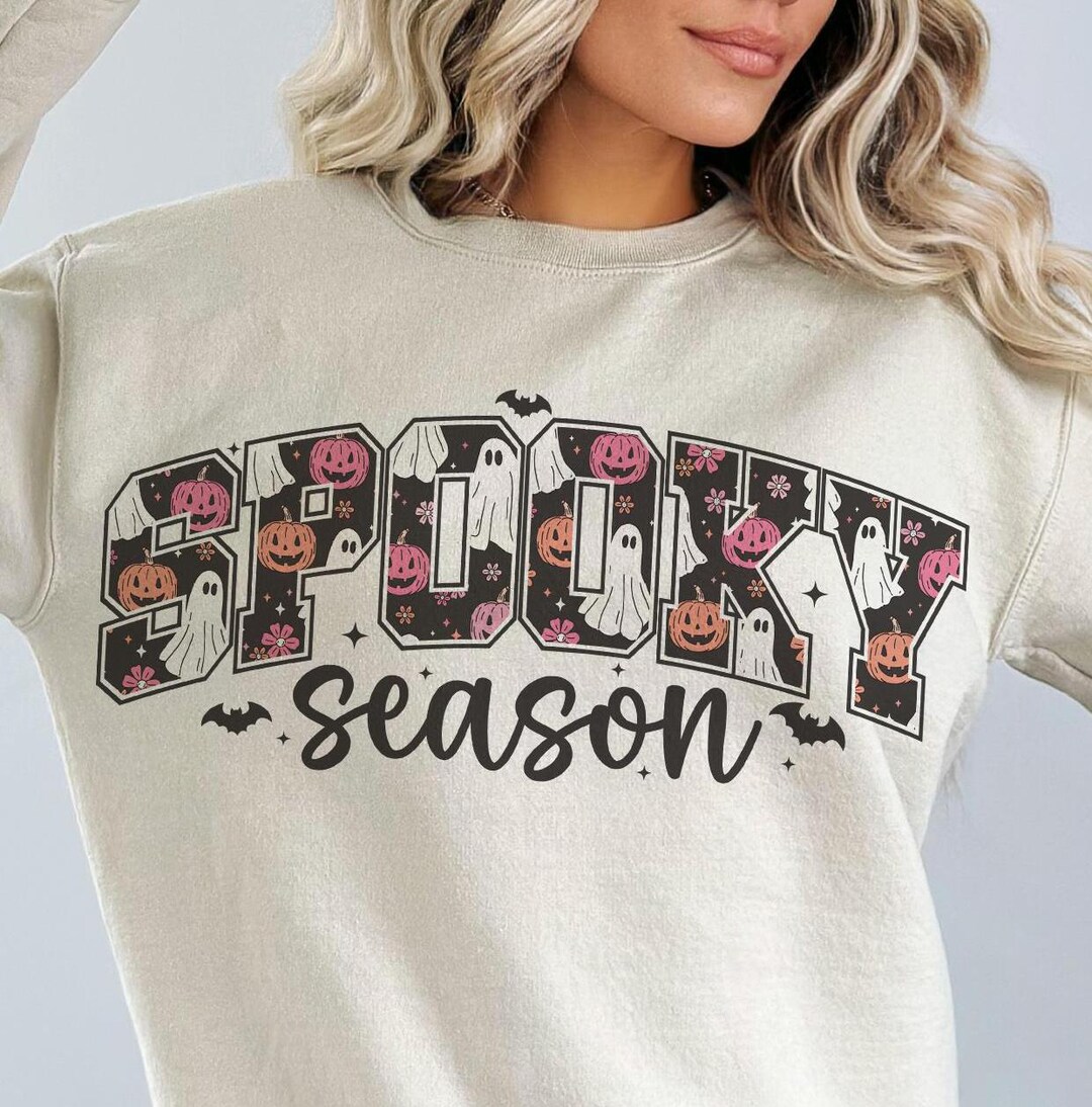 Retro Spooky Season PNG, Spooky Season Png, Halloween Png, Retro ...