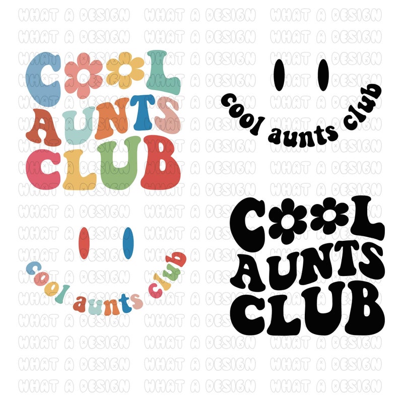 Cool Aunts Club SVG, Cool Aunts Club PNG, Aunts Svg, Aunt to Be Svg ...