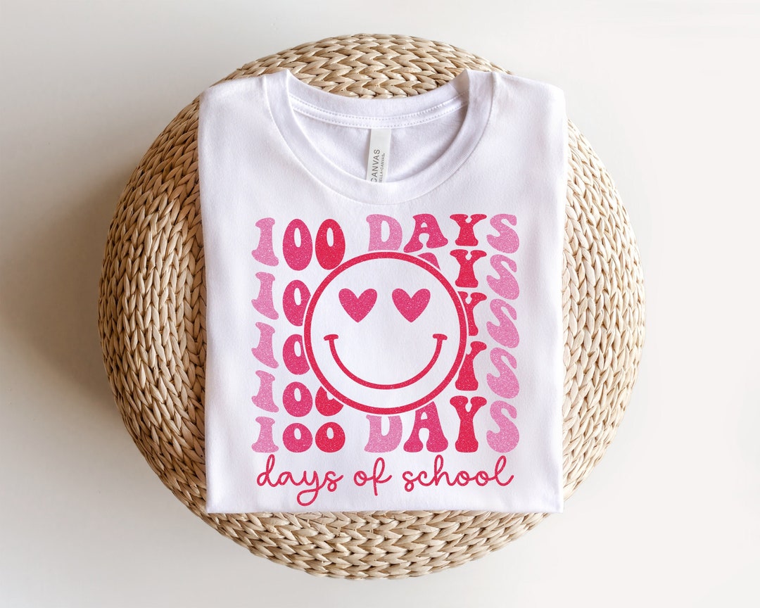 100 Days of School Png, Happy 100 Days of School Faux Sequin PNG ...
