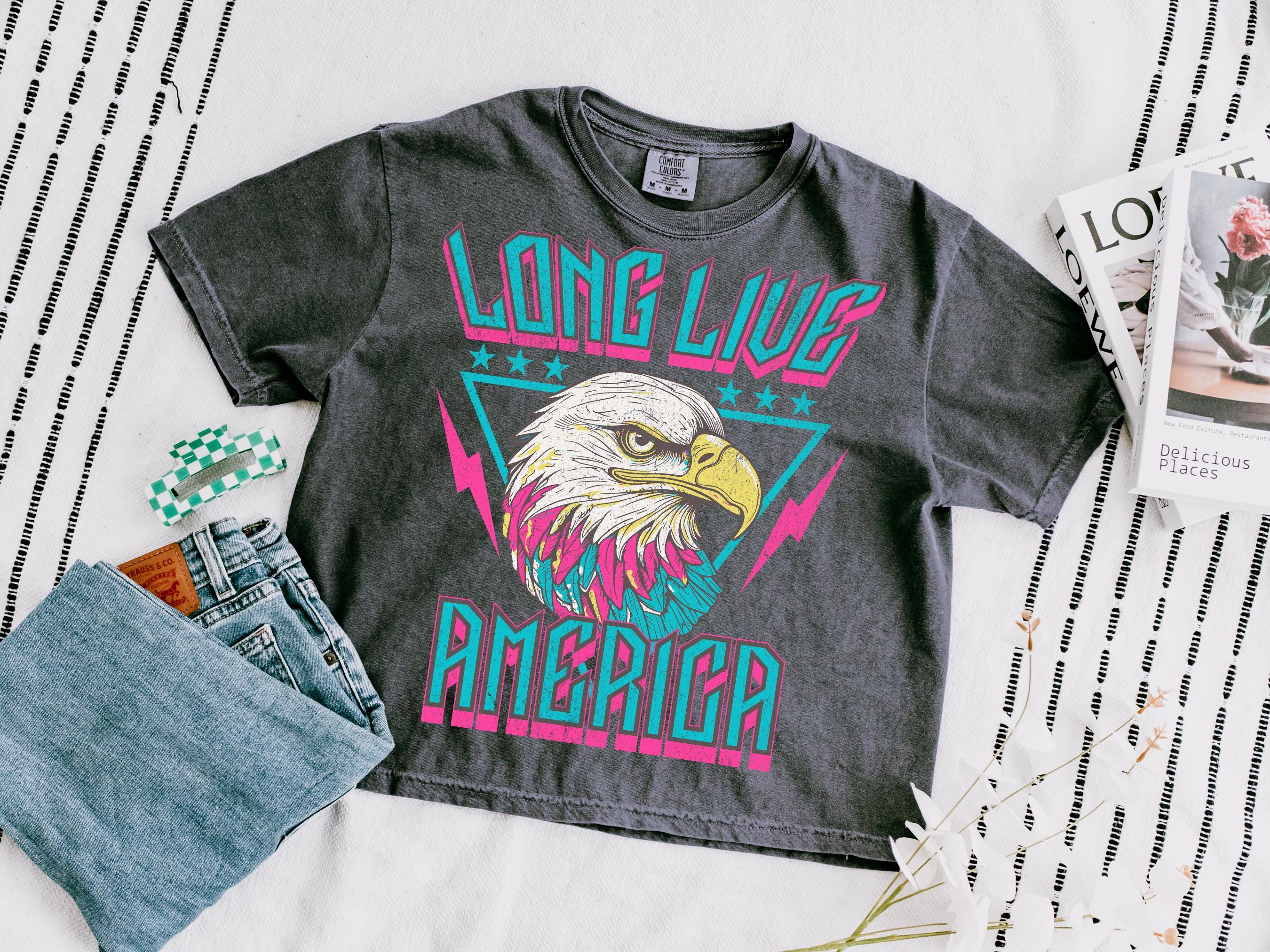 Long Live America Sublimation Design PNG Digital Download Printable ...