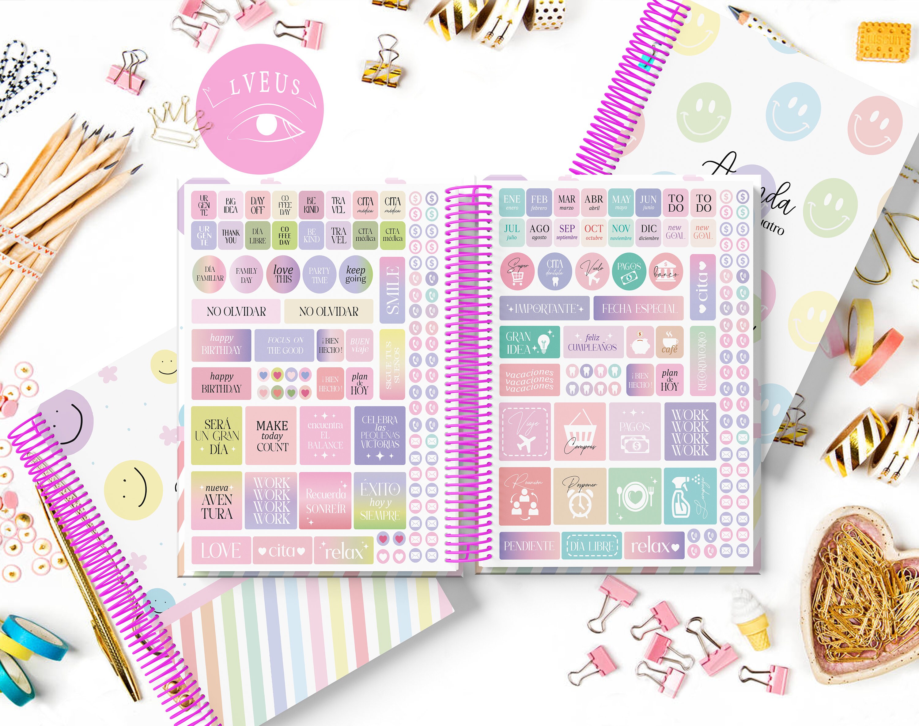 Weekly 2024 Agenda, Printable Weekly Planner, 2024 Digital Agenda ...