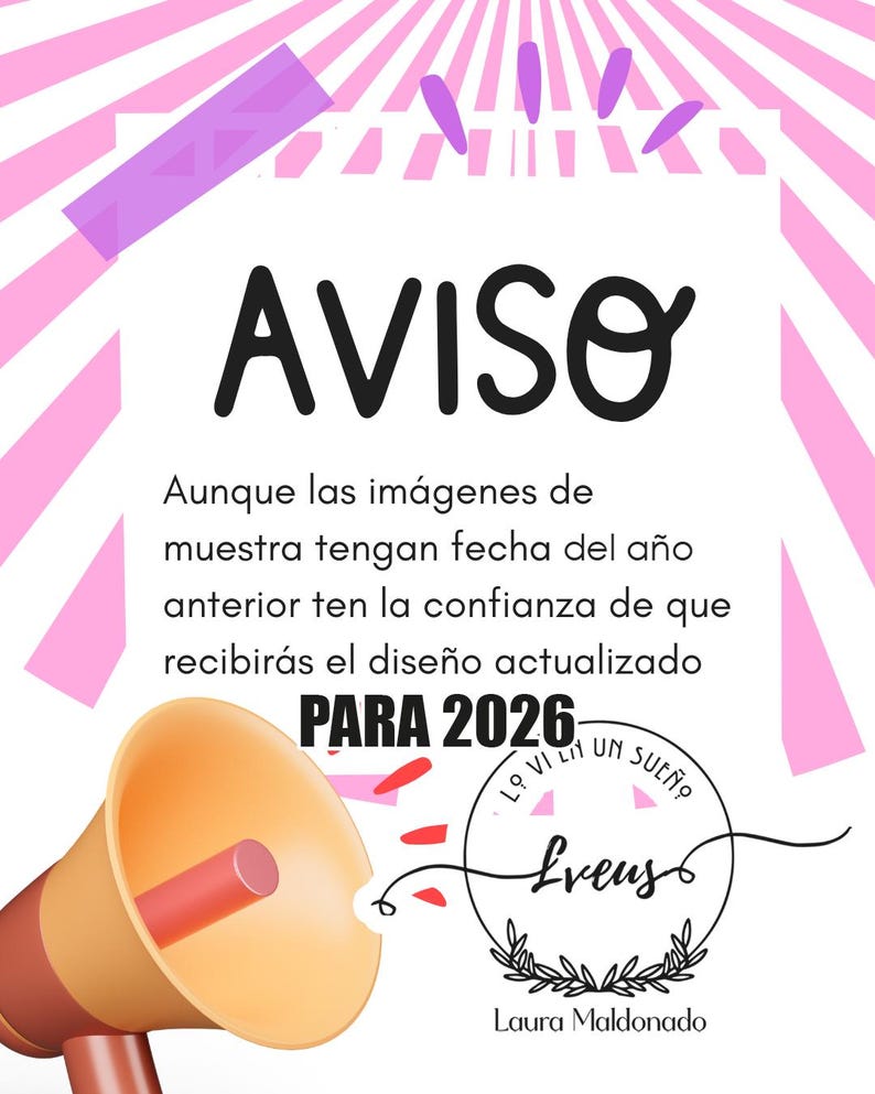 Agenda digital diaria, planificador diario 2026, agenda descargable, planner digital, archivo ...