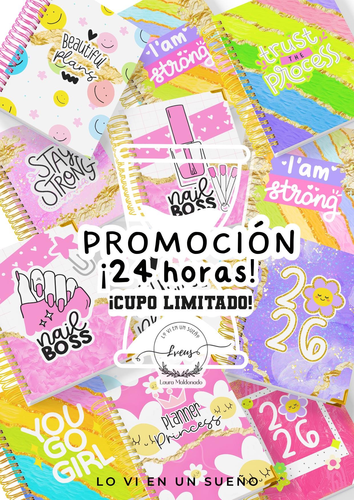 Pack Agendas Imprimibles –Listas para Descargar PDF - Etsy México