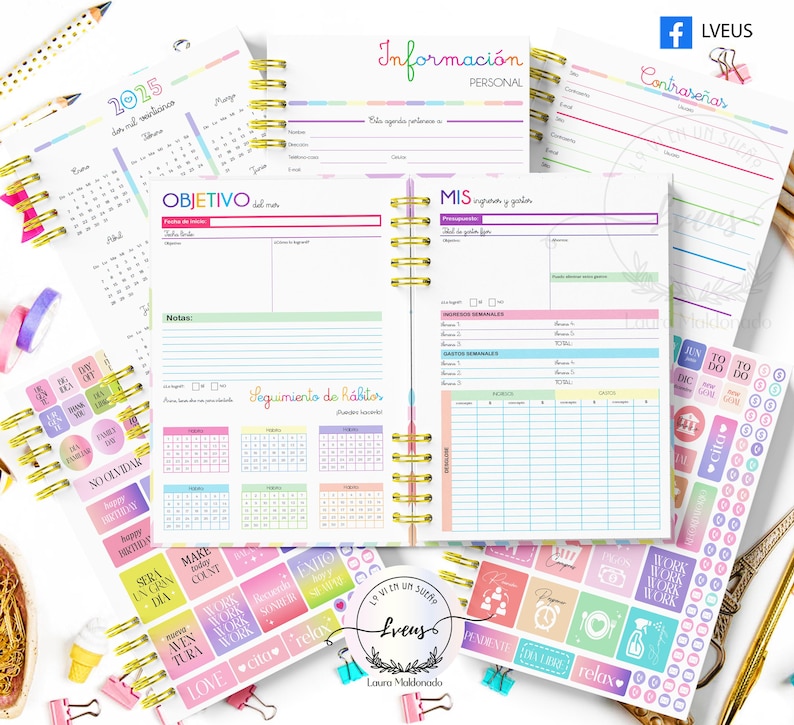 2026 Printable Agenda, 2026 Planner, Two-day-per-page Planner ...