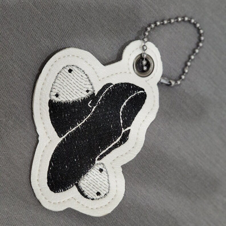 Tap Shoe Keychain in the Hoop Embroidery Design - Etsy