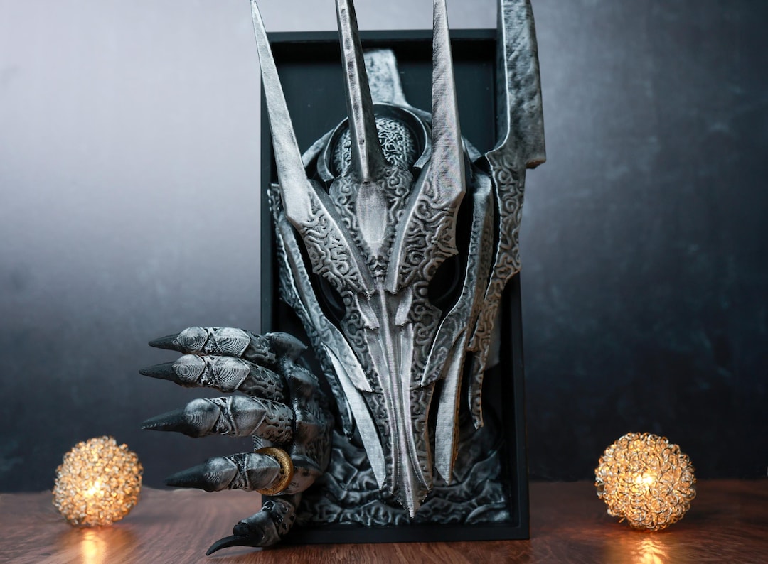 Sauron - Lord of the Rings Bookend | Shelf Decoration Book Nook | Decor ...