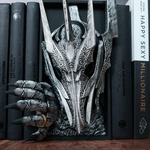 Sauron - Lord of the Rings Bookend | Shelf Decoration Book Nook | Decor ...