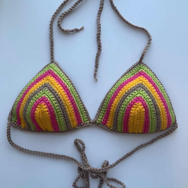 Crochet Bikini Top - Etsy