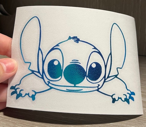 Stitch Vinyl Decal Premium Vinyl - Etsy