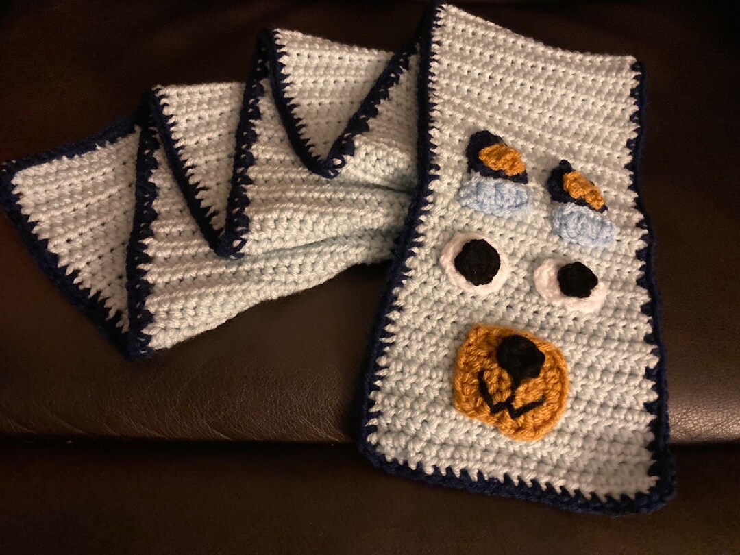 Bluey Scarf Child Scarf - Etsy
