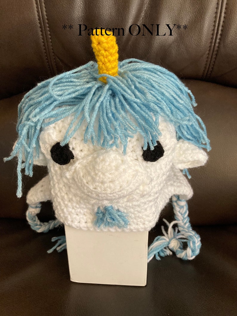 Unicorse Unicorn- Crochet Pattern ONLY- Bluey Cartoon - Etsy
