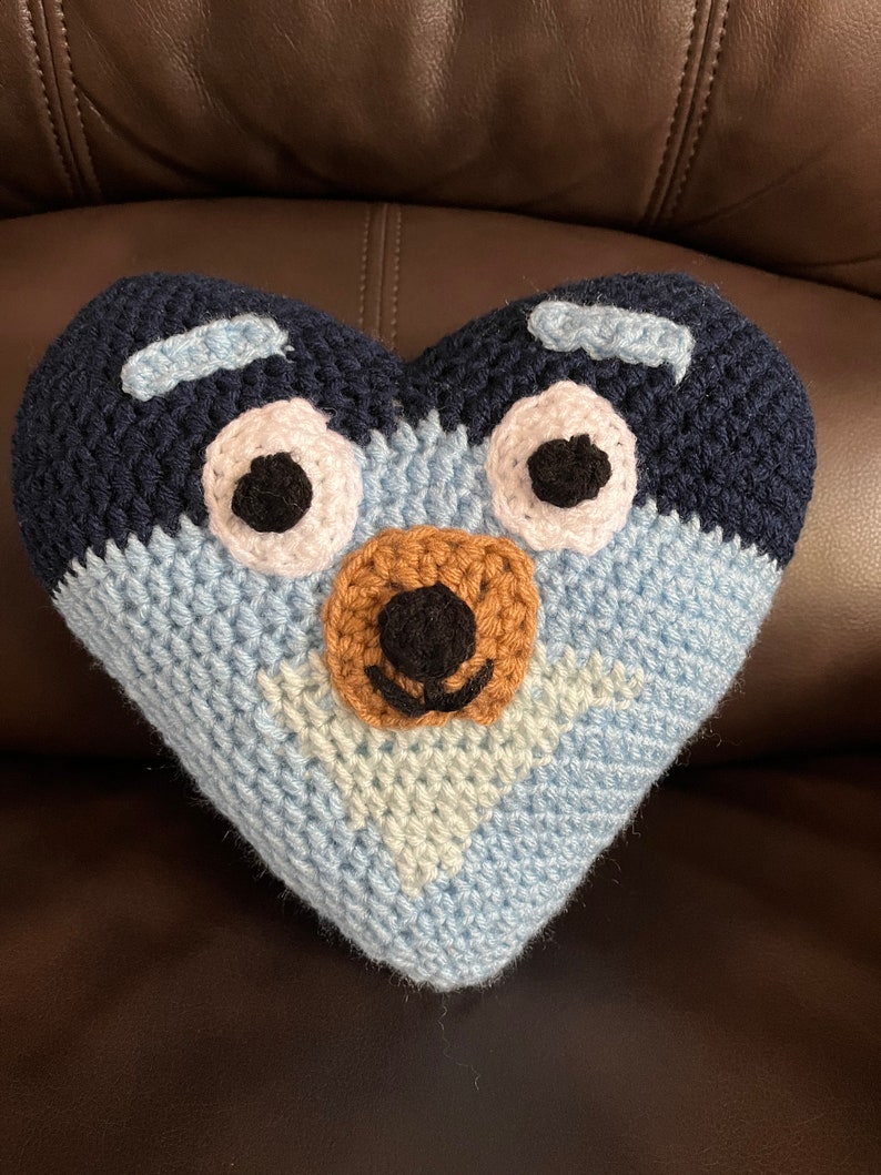 Bluey Heart - Etsy