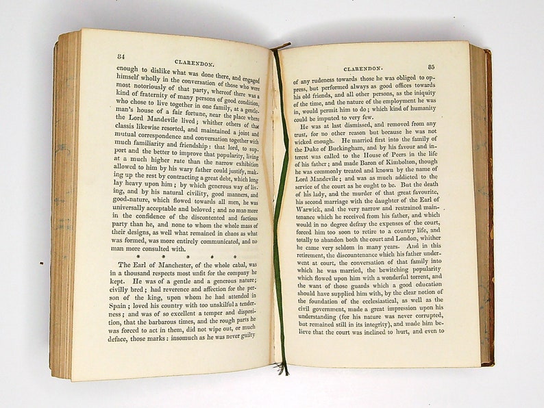 The Beauties of Clarendon by Alfred Howard (c.1820s) Vintage Book ...