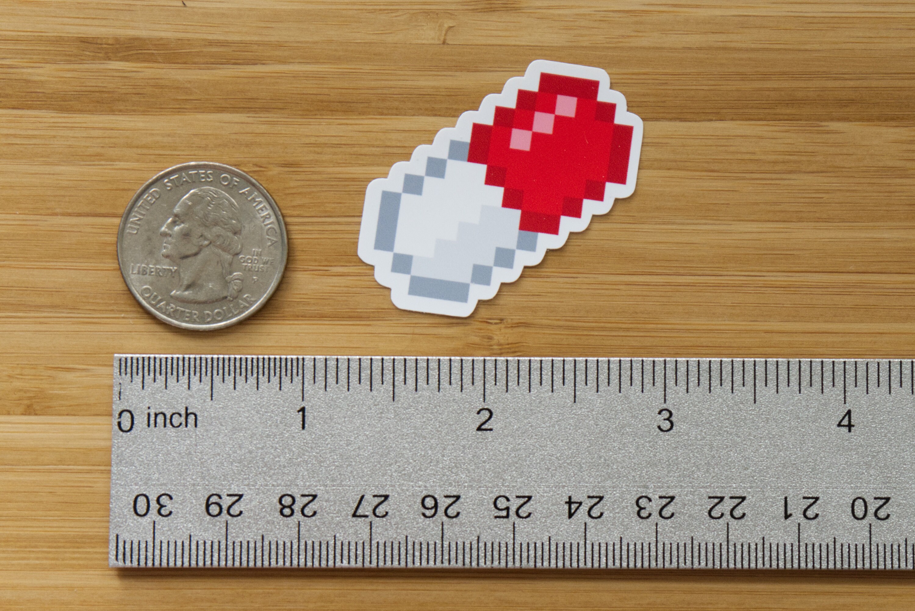 Pill Pixel Art Sticker Medicine, Waterproof, Notebook Decal - Etsy
