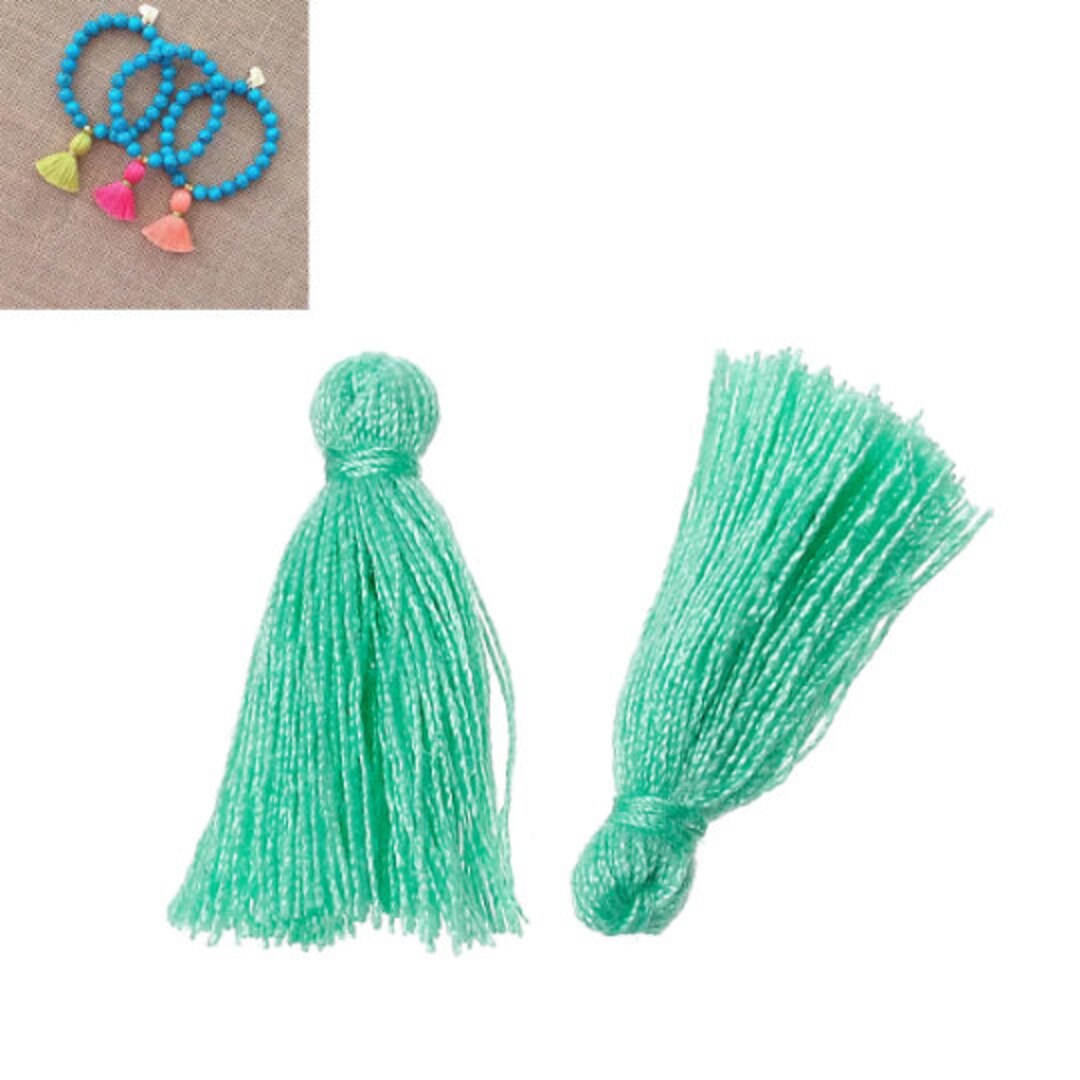 10 Cotton Pompoms / Tassel 25 Mm - Etsy