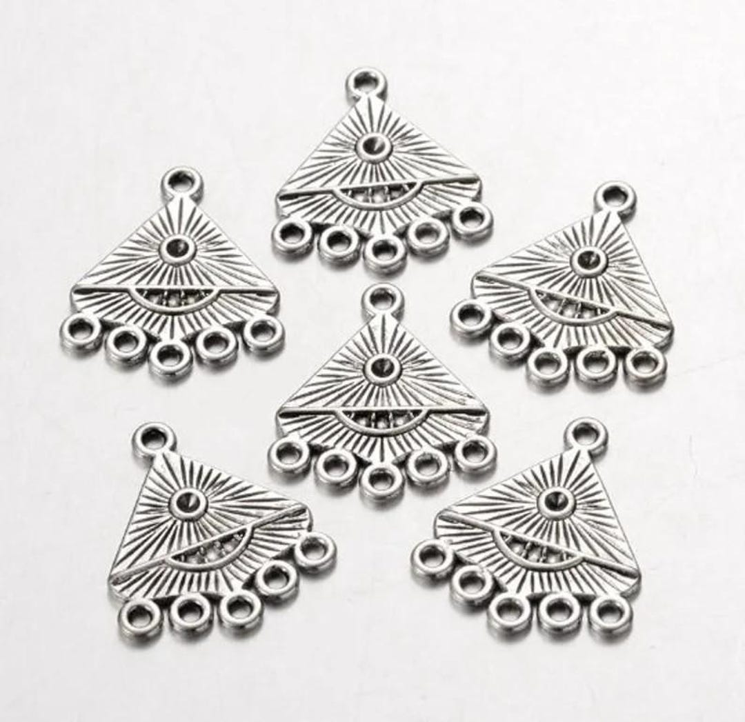 Set of 4 Antique Chandelier Connectors 20x19 Mm - Etsy