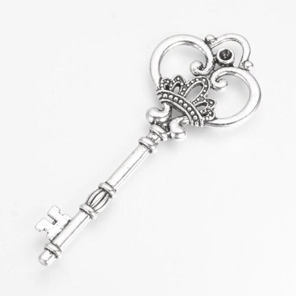 Antique Key Charm - Etsy