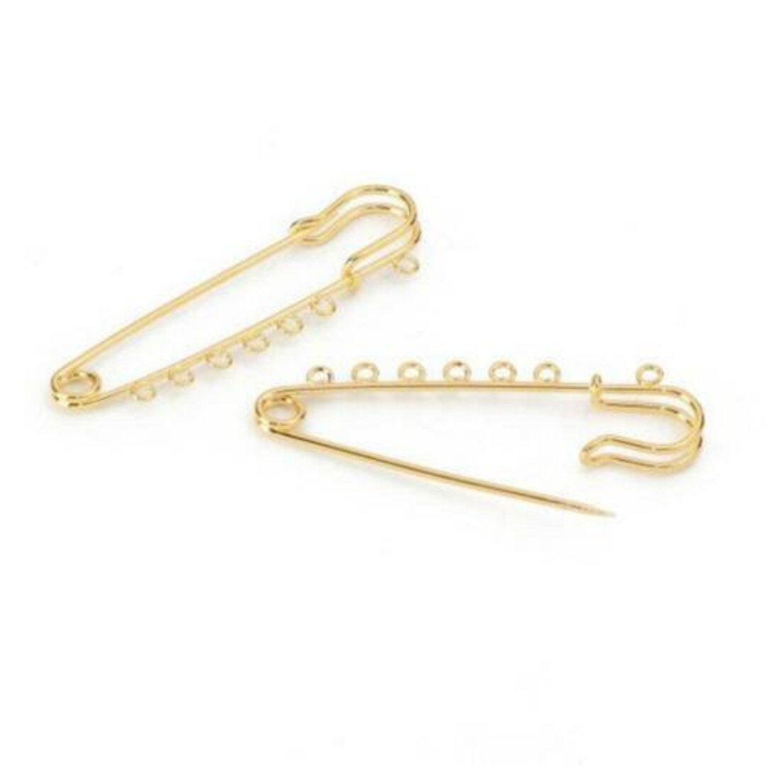 3 Pin Holders Pin 7 Holes Gold Color 7x2cm - Etsy