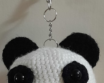 Panda Keychain - Etsy
