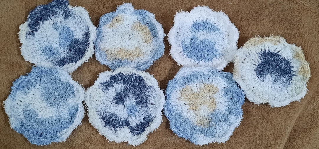 Ruffle Dish Scrubbies - Etsy