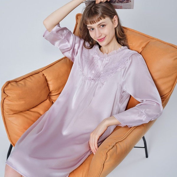 Lavender Nightgown - Etsy