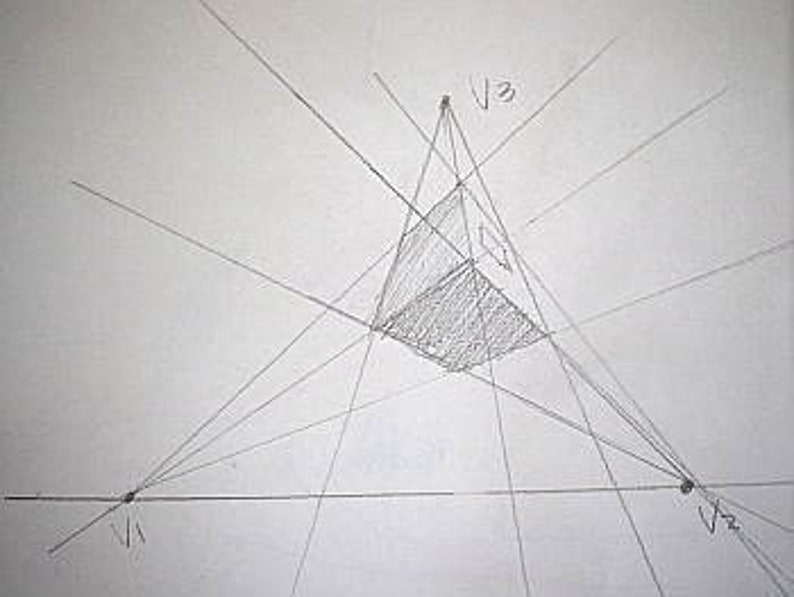 3-point Perspective Lesson Plan - Etsy