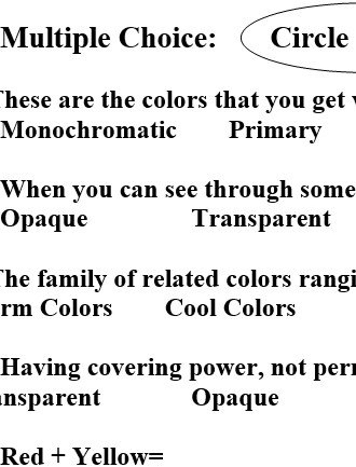 Color Theory Art Lesson Plan - Etsy