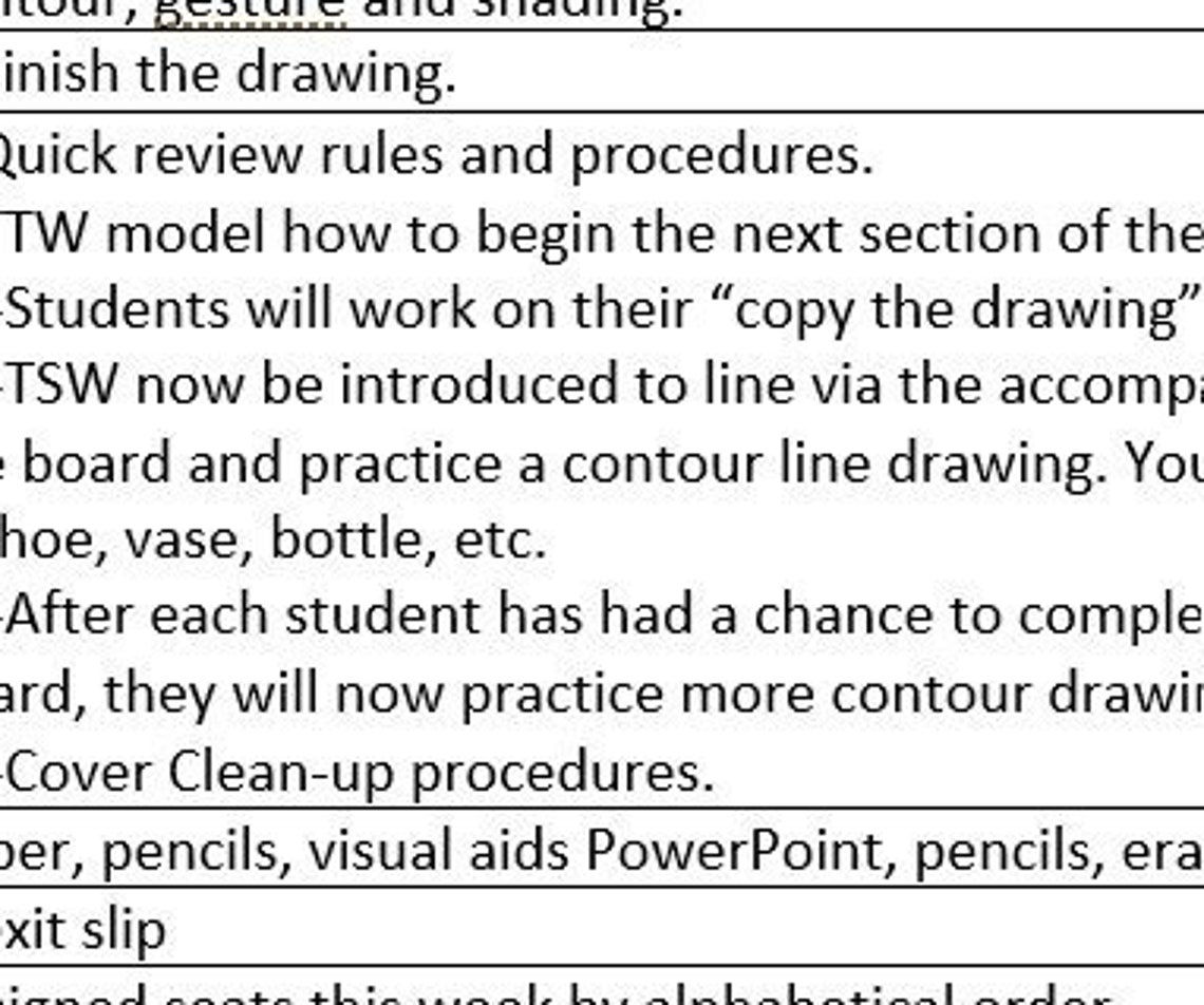 Line and Value Art Lesson - Etsy