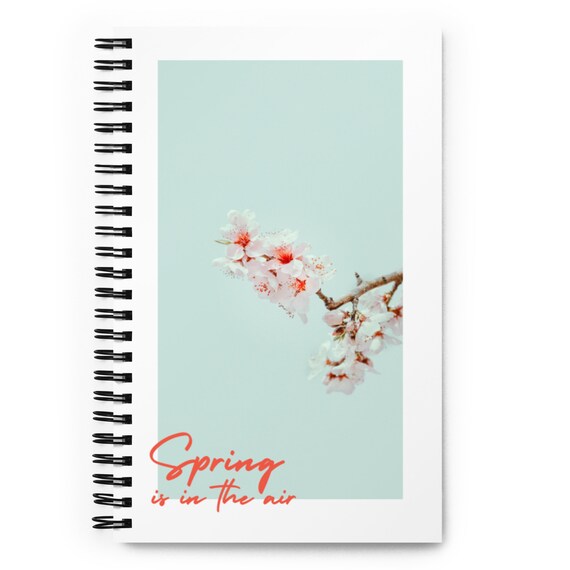 Spiral Notebook Spring is in the Air | Etsy