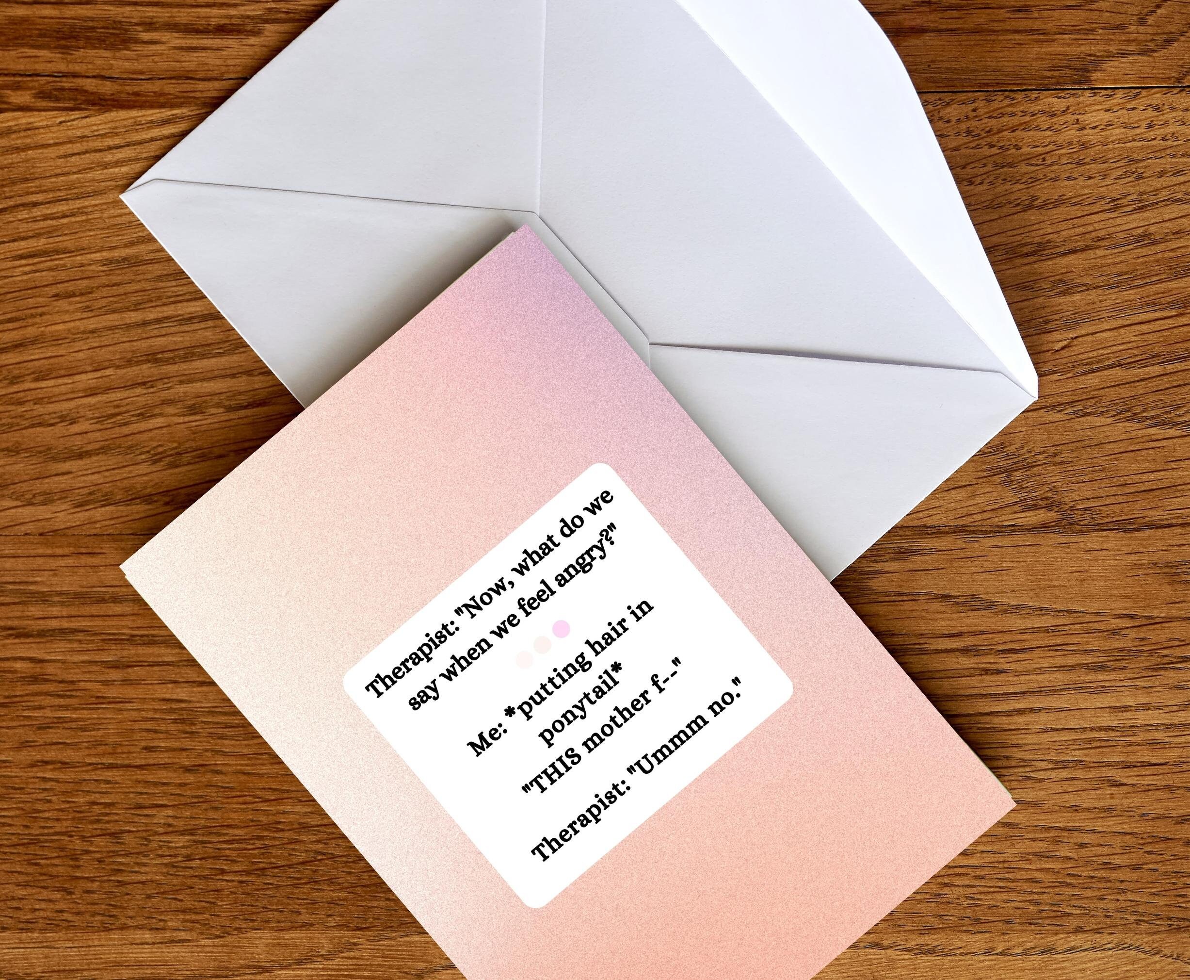 Downloadable When We're Angry Humorous Card, Printable Funny Greeting ...